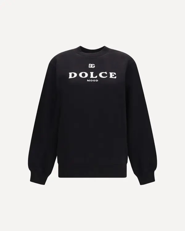 Dolce & Gabbana Cotton Logo Crewneck Sweatshirt
