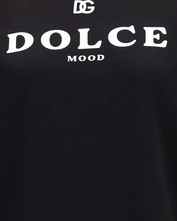 Dolce & Gabbana Cotton Logo Crewneck Sweatshirt