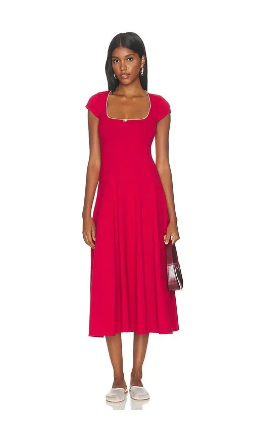 RAT BOI Cotton Blend Midi Dress