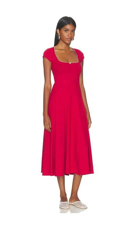 RAT BOI Cotton Blend Midi Dress