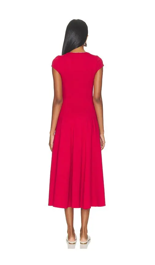 RAT BOI Cotton Blend Midi Dress