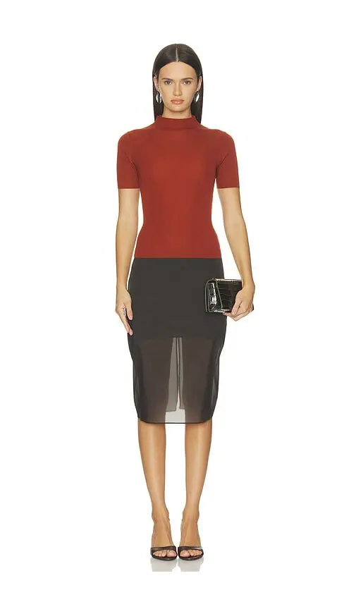 Theory Leenda Top In Orange