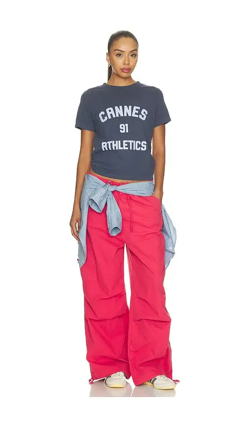 DEPARTURE Cannes 91 Athletics Boxy Tee