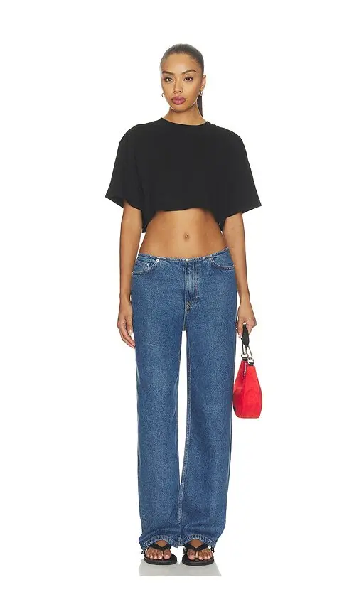 RE/DONE 90s Cropped Easy Tee