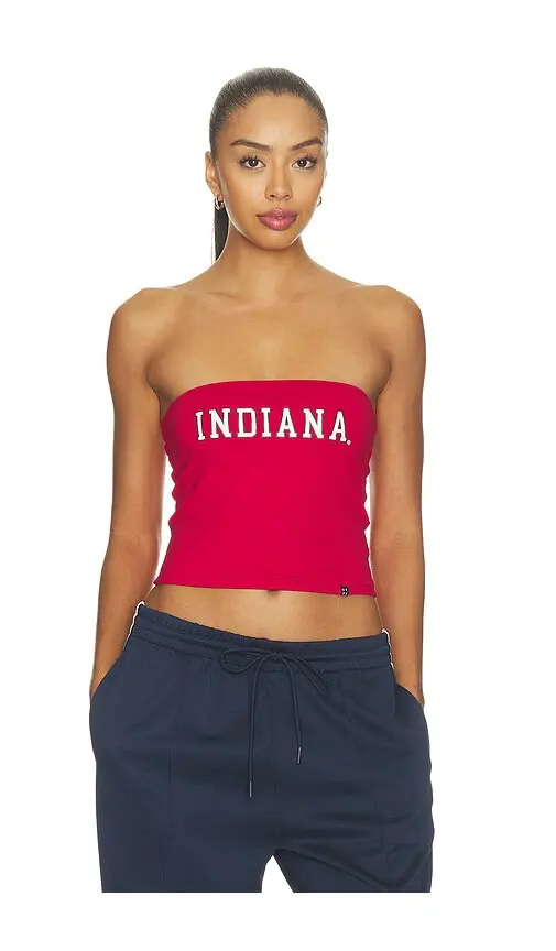 HYPE AND VICE Indiana University Tube Top - Cardinal