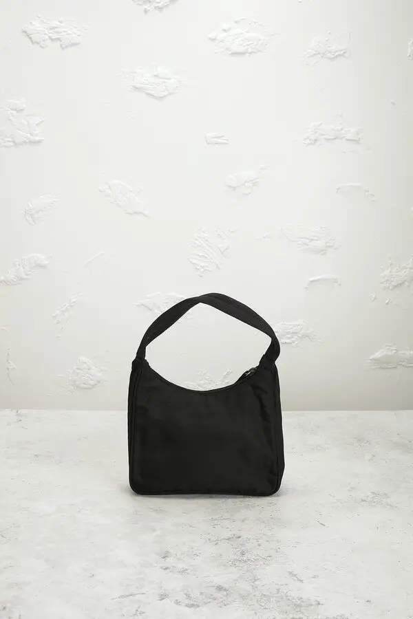Prada Tessuto Sport Hobo Bag - Black
