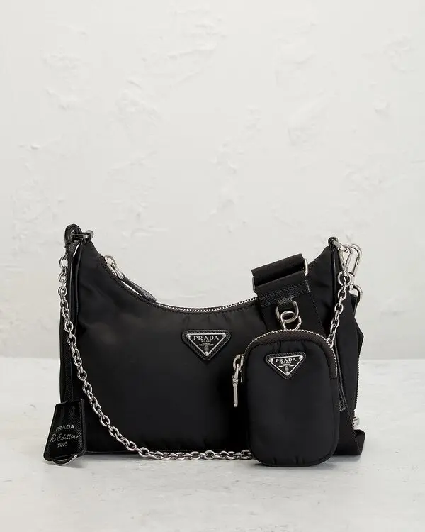 FWRD RENEW Prada Re-edition 2005 Re-nylon Shoulder Bag