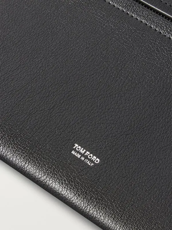 TOM FORD Victor Full-grain Leather Pouch