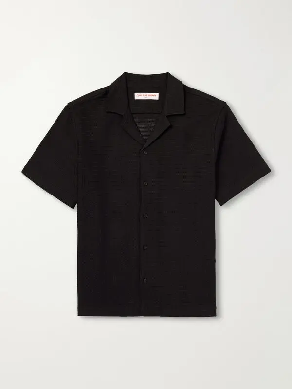 Orlebar Brown Maitan Camp-collar Cotton Shirt