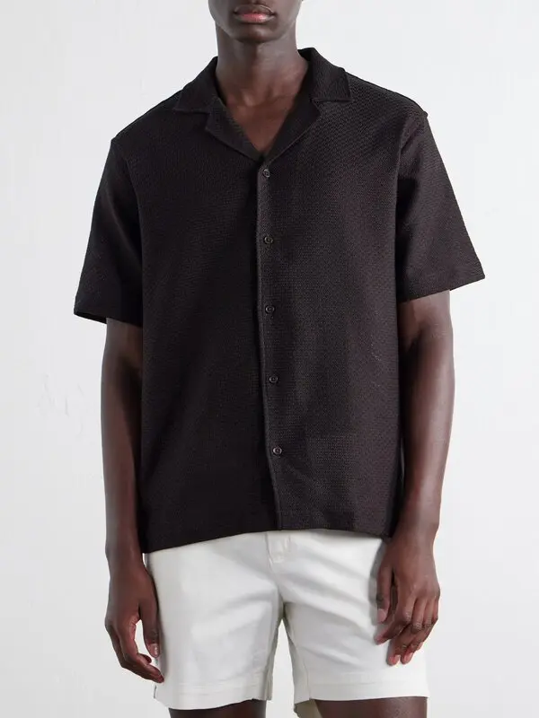 Orlebar Brown Maitan Camp-collar Cotton Shirt