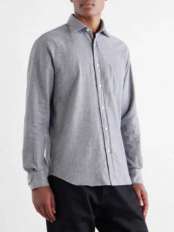 Hartford Paul Cotton-flannel Shirt