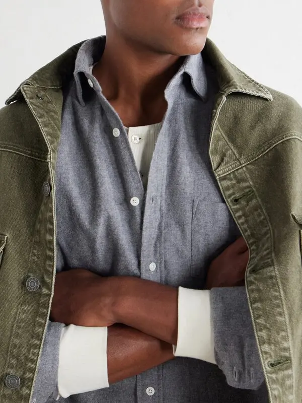Hartford Paul Cotton-flannel Shirt