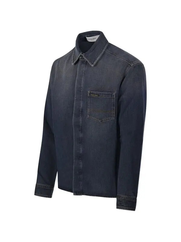GOLDEN GOOSE Denim Cotton Shirt