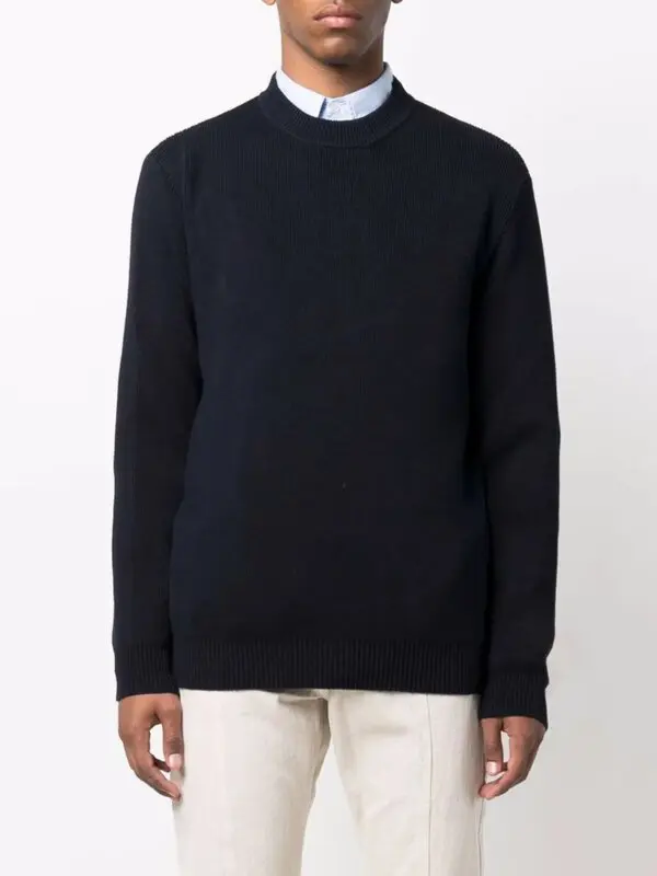 GOLDEN GOOSE Logo Organic Cotton Sweater