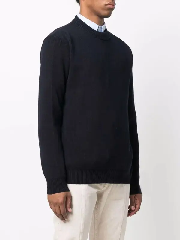 GOLDEN GOOSE Logo Organic Cotton Sweater