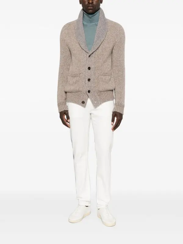 Brioni Cashmere And Silk Cardigan