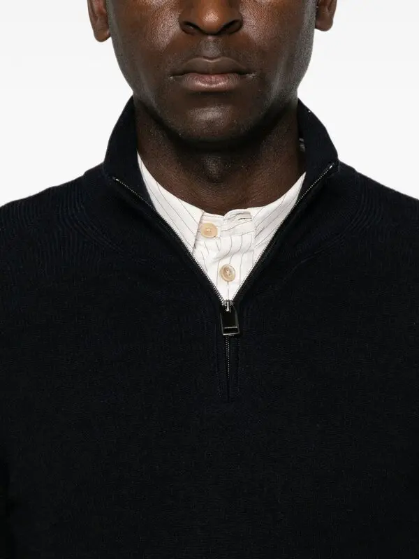 Brioni Wool And Cashmere Turtle-neck Sweater