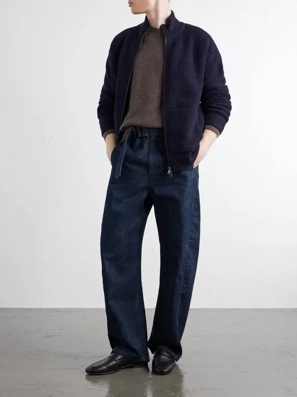 Altea Virgin Wool Padded Bomber Jacket