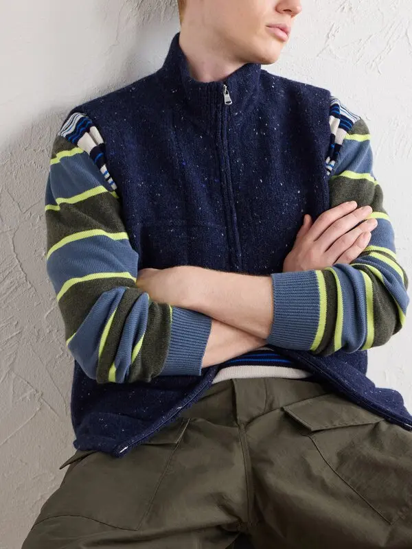 Inis Meáin Lifeline Wool And Cashmere-blend Gilet