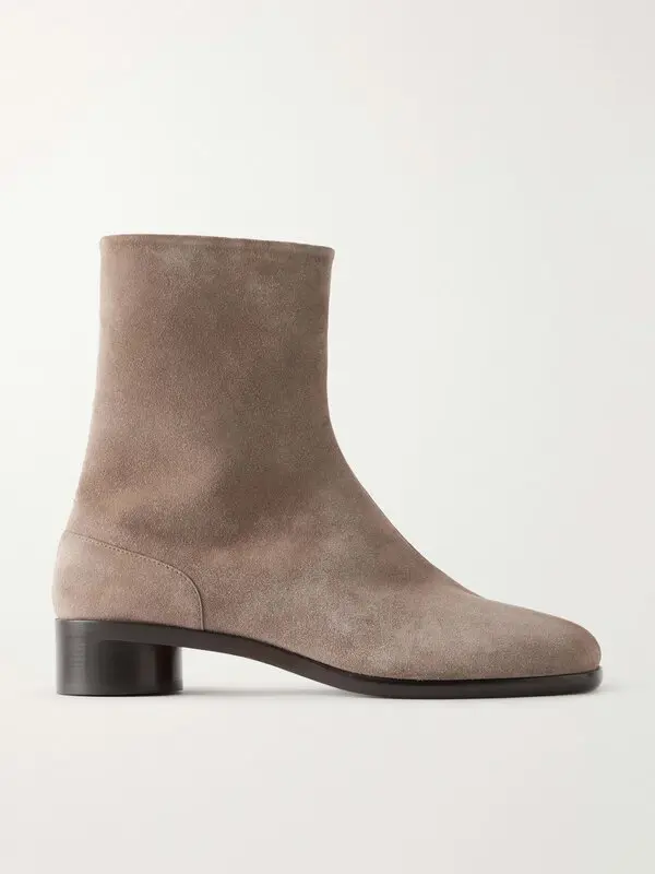 MAISON MARGIELA Tabi Split-toe Suede Boots