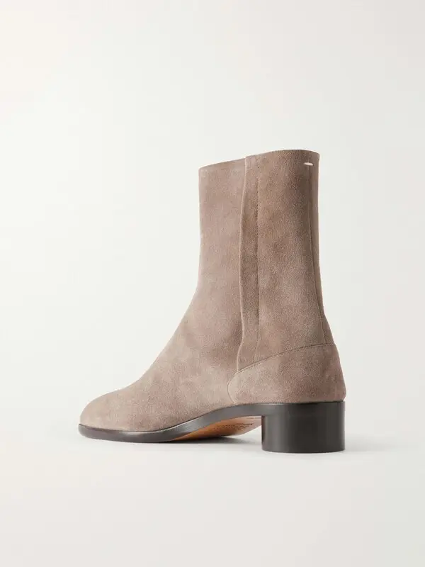 MAISON MARGIELA Tabi Split-toe Suede Boots