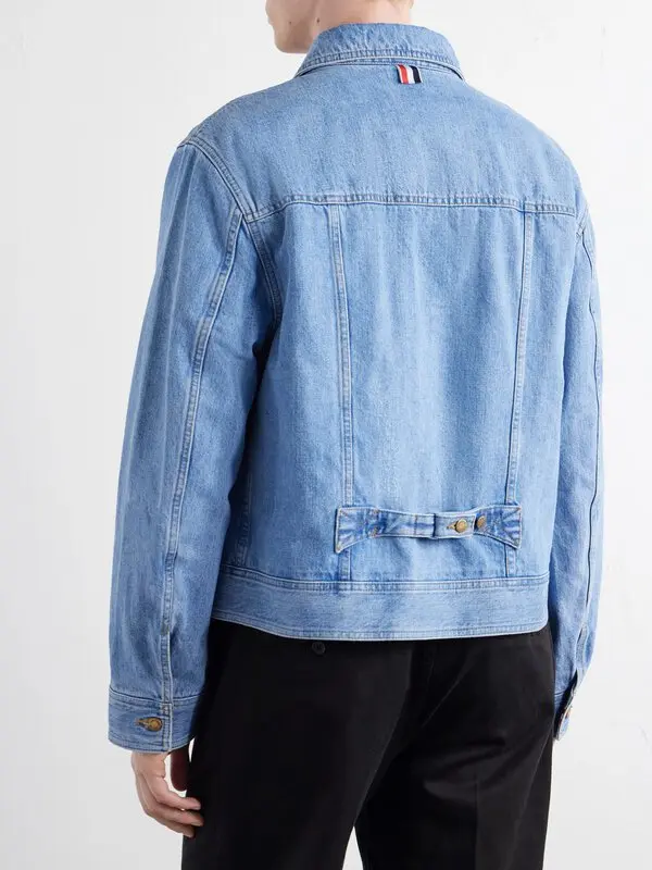 Thom Browne Denim Jacket - Blue