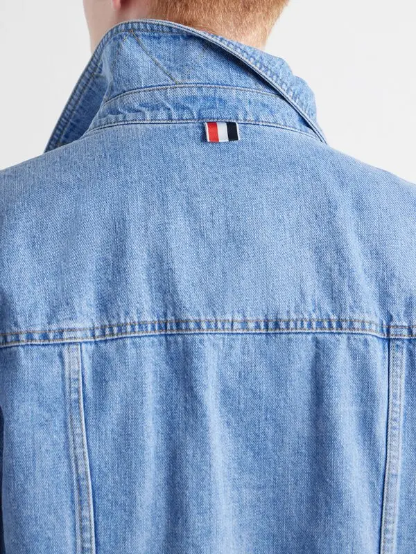 Thom Browne Denim Jacket - Blue