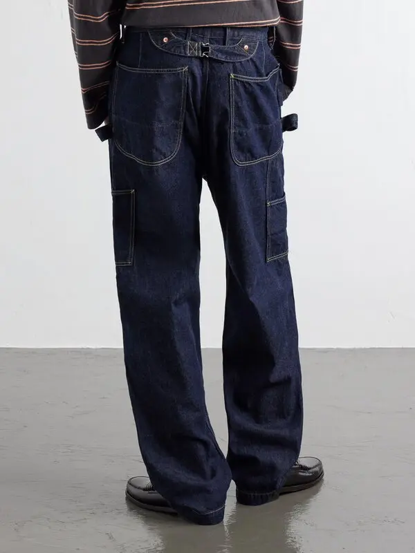Kapital Lumber Straight-leg Panelled Jeans