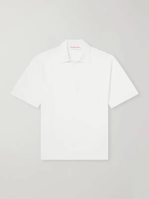 Orlebar Brown Raffertie Merino Wool Polo Shirt