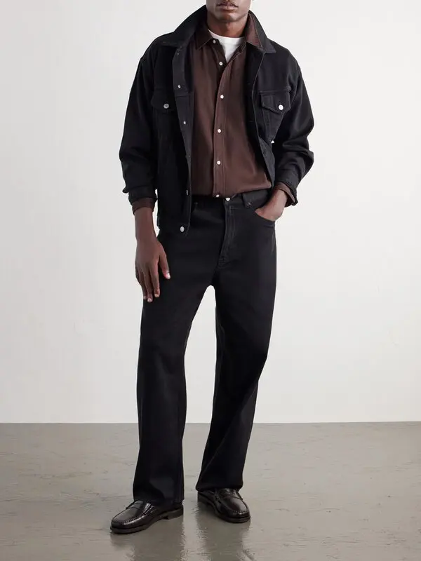 A.PRESSE Cotton-twill Shirt