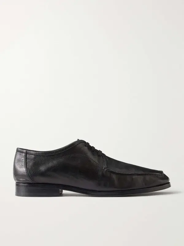 THE ROW Nino Leather Derby Shoes