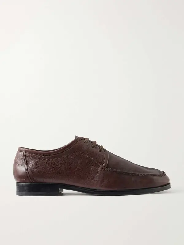THE ROW Nino Leather Derby Shoes