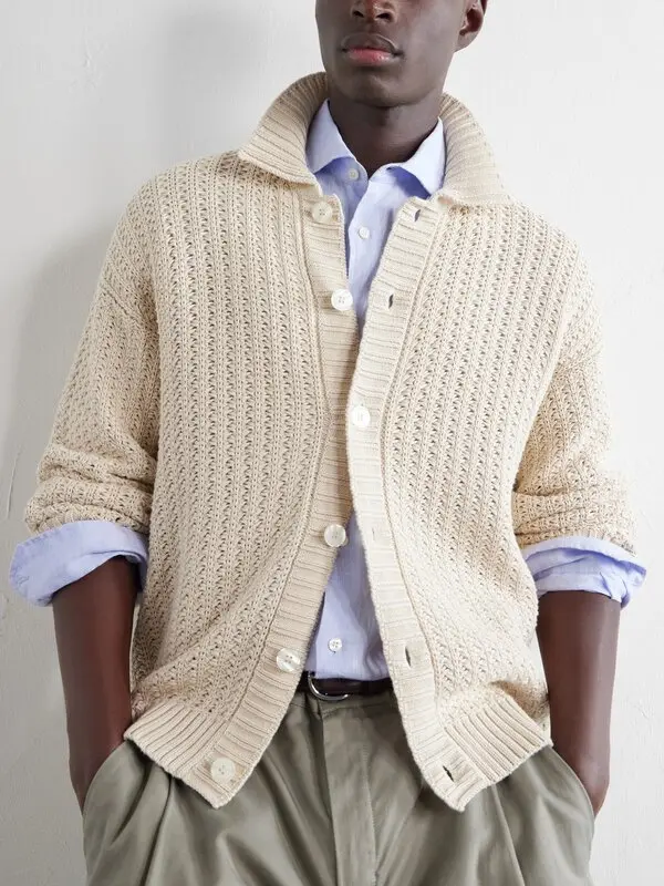 Orlebar Brown Thomas Organic Cotton Cardigan