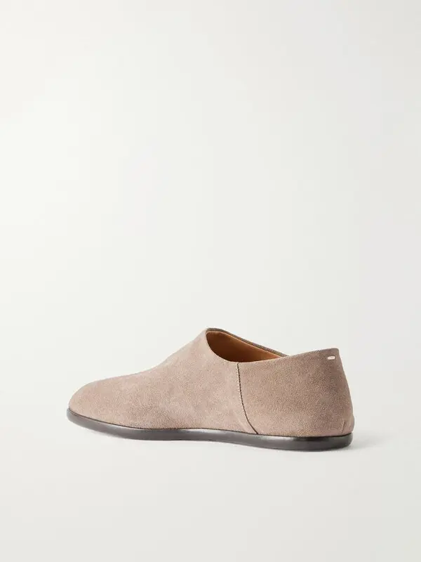 MAISON MARGIELA Tabi Split-toe Suede Slippers