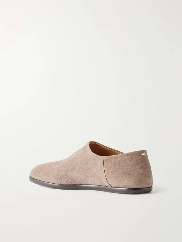 MAISON MARGIELA Tabi Split-toe Suede Slippers