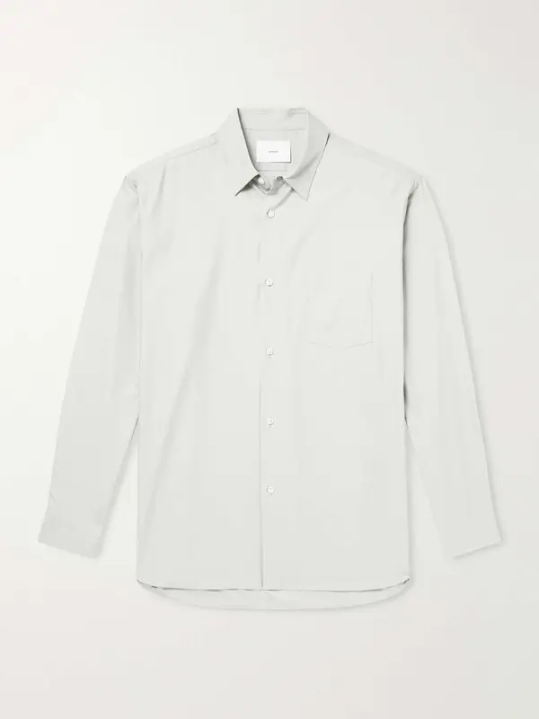SSSTEIN Cotton-satin Shirt