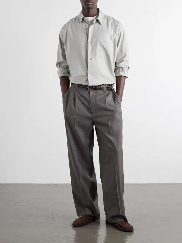 SSSTEIN Cotton-satin Shirt
