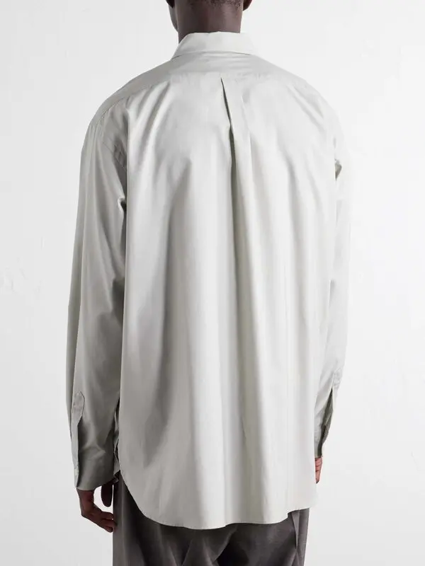 SSSTEIN Cotton-satin Shirt