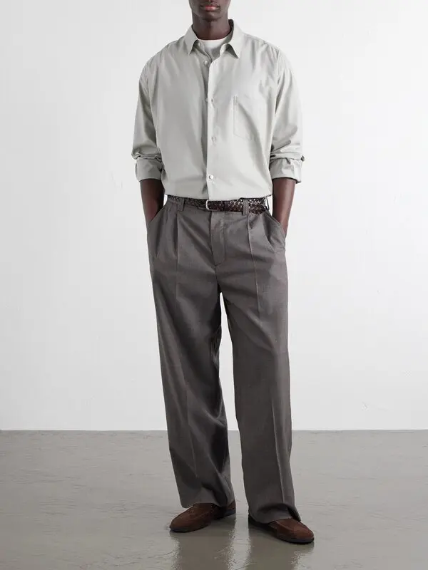 SSSTEIN Cotton-satin Shirt