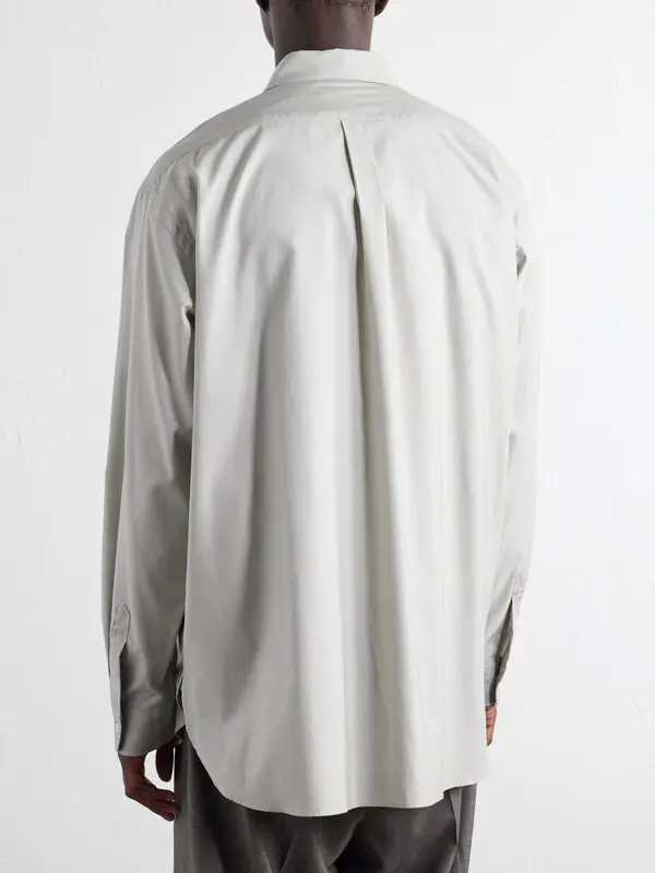 SSSTEIN Cotton-satin Shirt