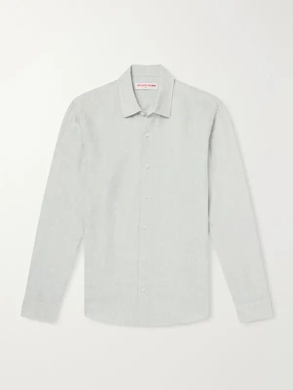 Orlebar Brown Giles Linen Shirt