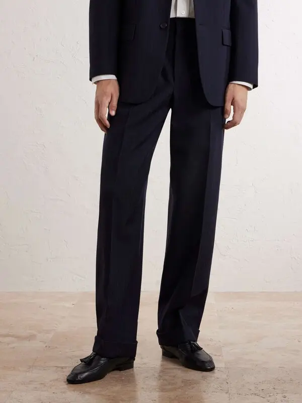 THE ROW Caden Tasseled Leather Loafers