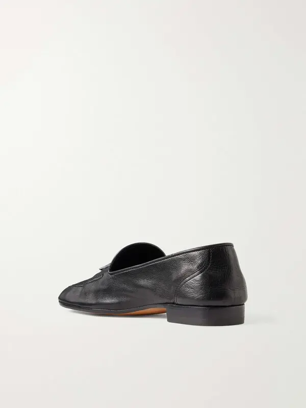 THE ROW Caden Tasseled Leather Loafers