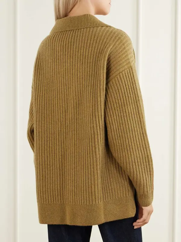 Le Kasha Malte Ribbed Cashmere Sweater
