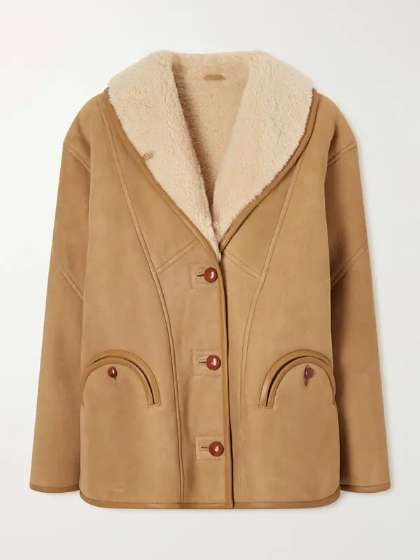 BLAZÉ MILANO Tatoosh Shearling Jacket