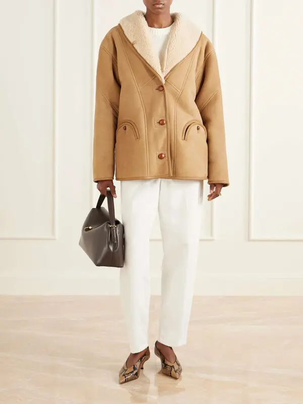 BLAZÉ MILANO Tatoosh Shearling Jacket