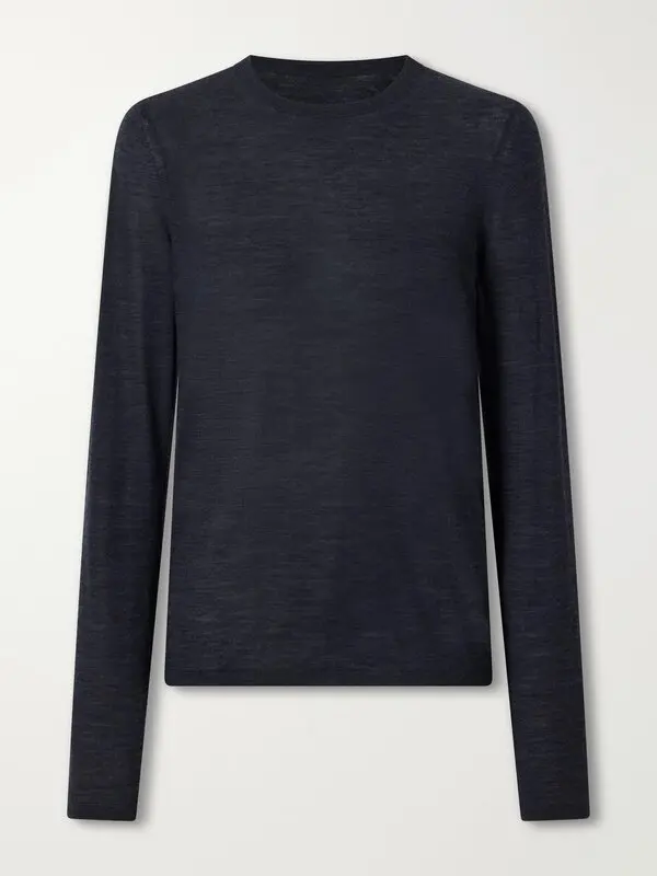 Veronica De Piante Joey Merino Wool Sweater - Blue