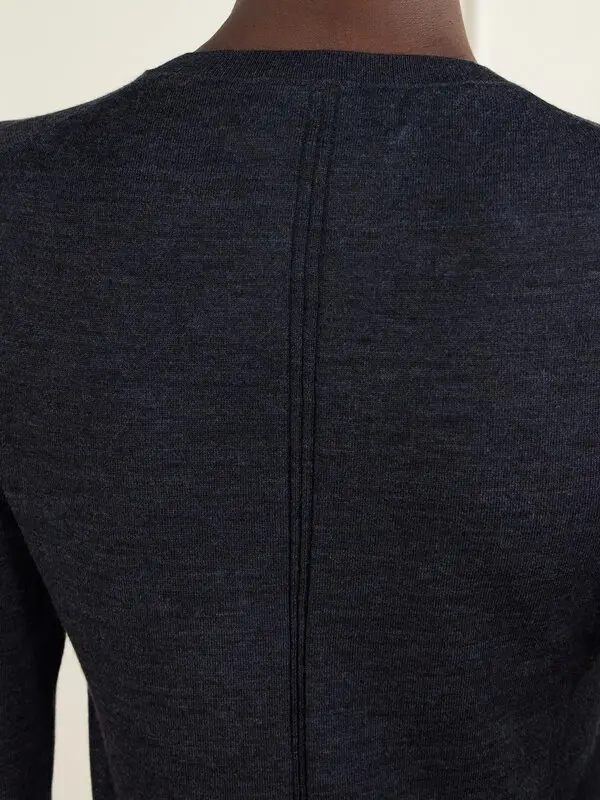 Veronica De Piante Joey Merino Wool Sweater - Blue
