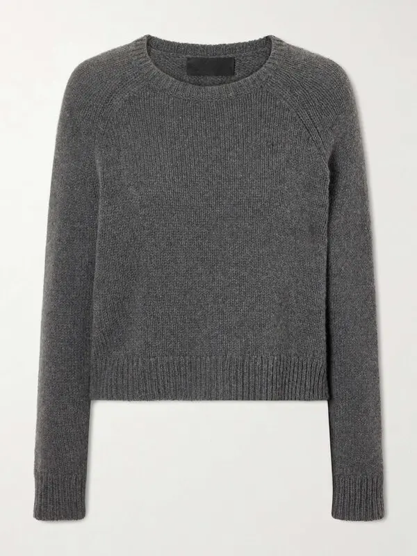 NILI LOTAN Laurel Cashmere And Wool-blend Sweater