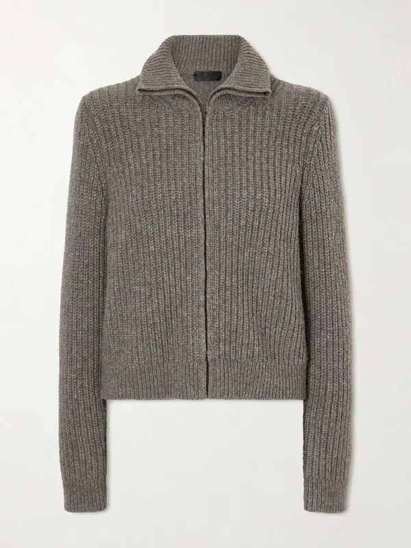 NILI LOTAN Arlen Merino Wool-blend Cardigan